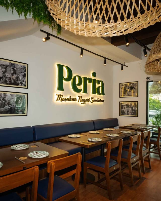 Peria TTDI, Kuala Lumpur - Malaysian Restaurant Menu, Prices